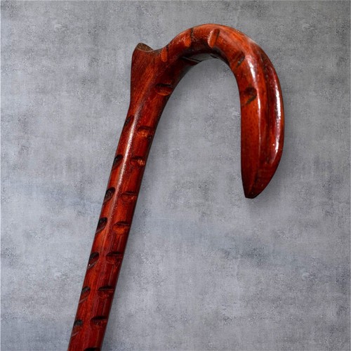 Custom Walking Cane Palm Rest Grips Teardrop Hickory Masters USA ...