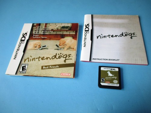 Nintendogs Best Friends Edition (Nintendo DS) Lite DSi XL Game w/Sleeve ...