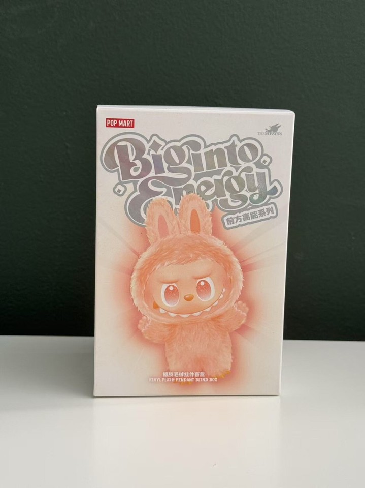 (US SELLER IN HAND) POPMART LABUBU Big into Energy V3 -Vinyl Plush ...