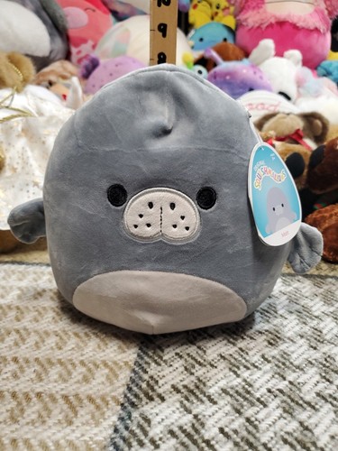 NWT Matt the Manatee 8" Squishmallow plush ocean sea Kellytoy ...