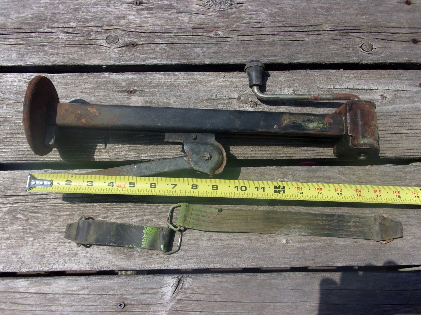 Fiat jack spare tire jack Factory OEM Late 60s 70s? Safety jack vintage ...