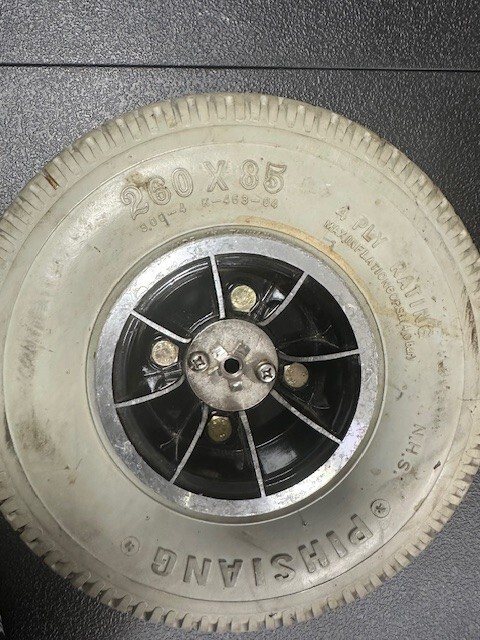 Shoprider Streamer Sport Tires & Rims Pihsiang Scooter Drive Wheels ...