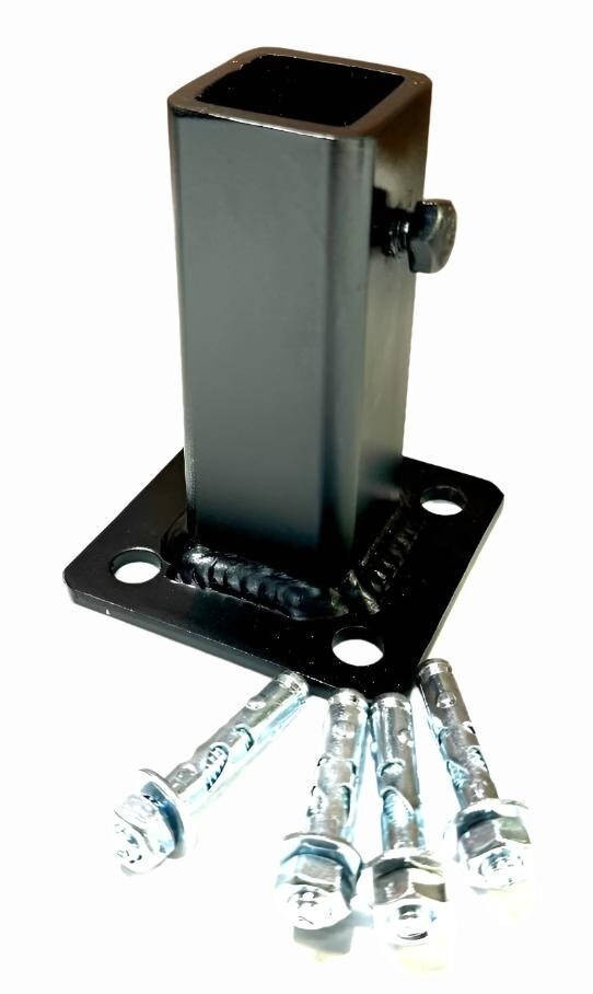 1" Rail Post 4" Repair Base Broken 1" POSTs slip Fit IN NO weld Powder ...