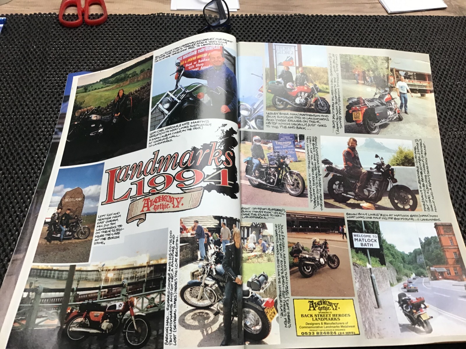 Back Street Heroes BSH Mag Oct 1994 Issue 126 XS100 Street Bike 10315 ...