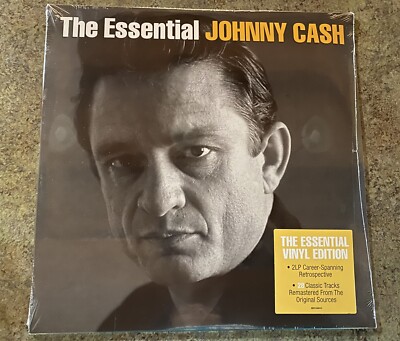 The Essential Johnny Cash 2 Lp Vinyl Record Album NEW Sealed 28 Classic ...