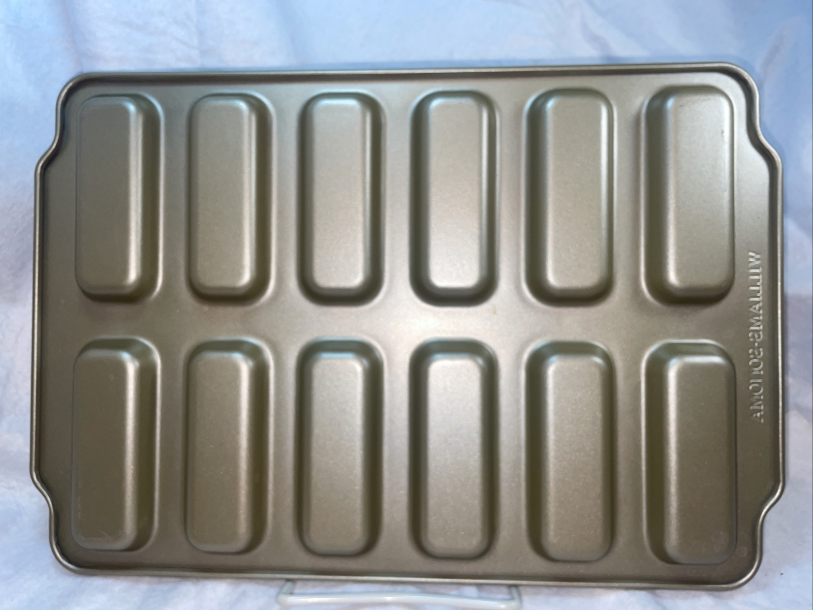 Williams Sonoma Snack Bar Pan Non-stick Granola Cookies 12 Bars ...