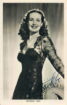 English film actress beauty Patricia Roc printed signature | eBay