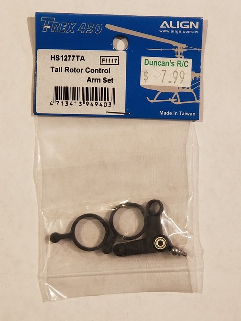 Align Trex 450 Tail Rotor Control Arm Set Hs1277ta for sale online | eBay