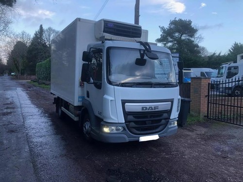 DAF TRUCKS LF 150 Fridge Box Railer With Lift Euro 6 7.5 Ton 64 Reg 1 ...
