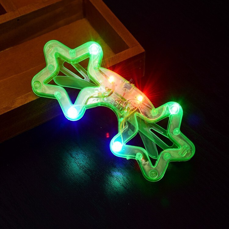 LED Light Up Glasses for Kids/ Adult LED Party Toys Assorted colors 12 ...