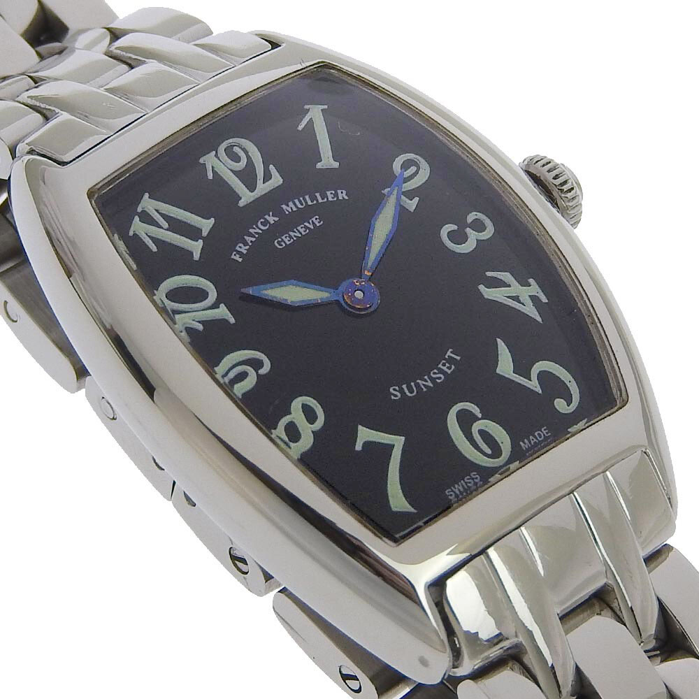 FRANCK MULLER 1752QZ Sunset Tonookabex Watches Silver Stainless Steel ...
