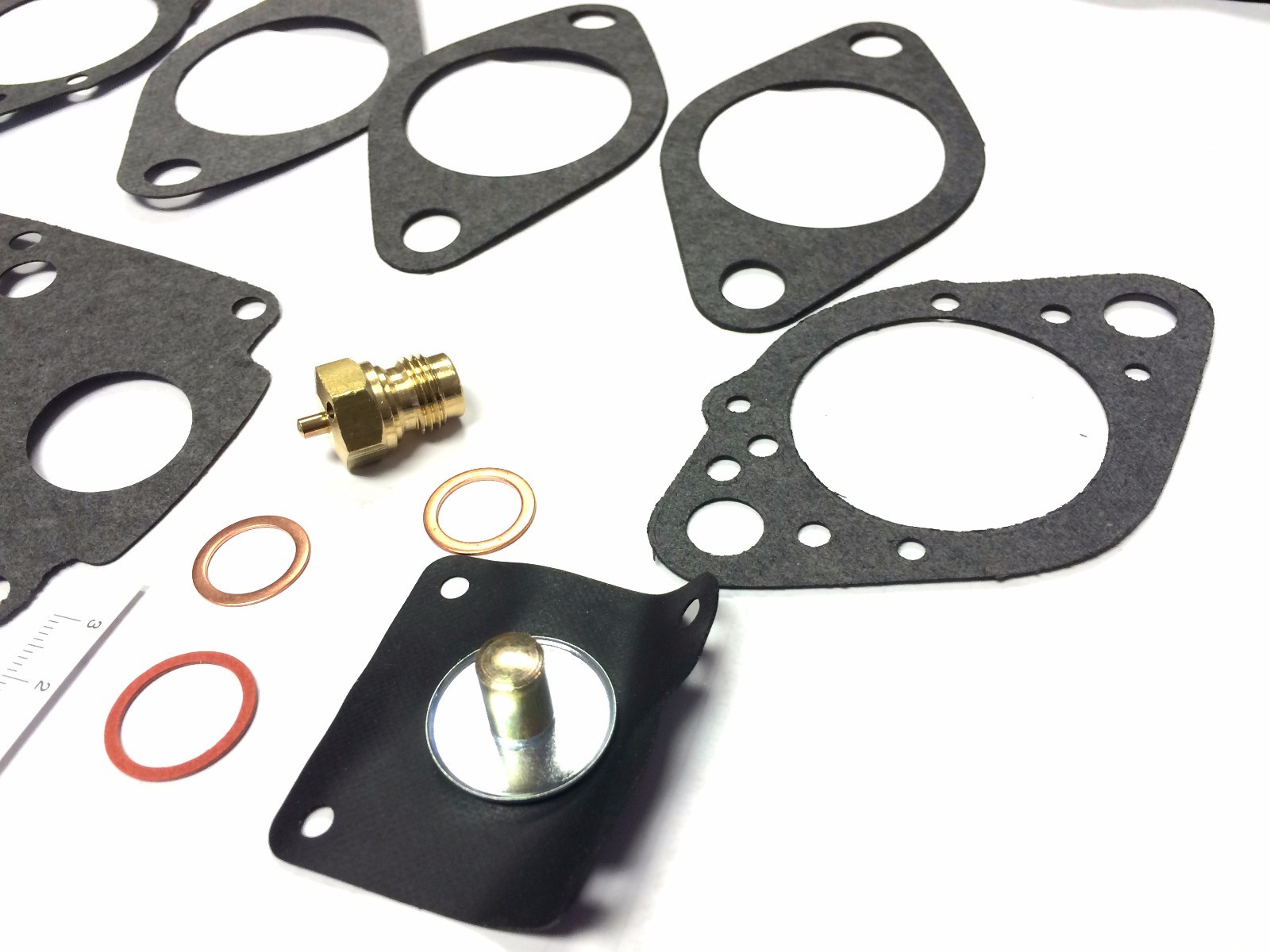 (2) Brosol Solex H40/44EIS Kadron Carburetor Kit 1946-1974 Volkswagen 4 ...