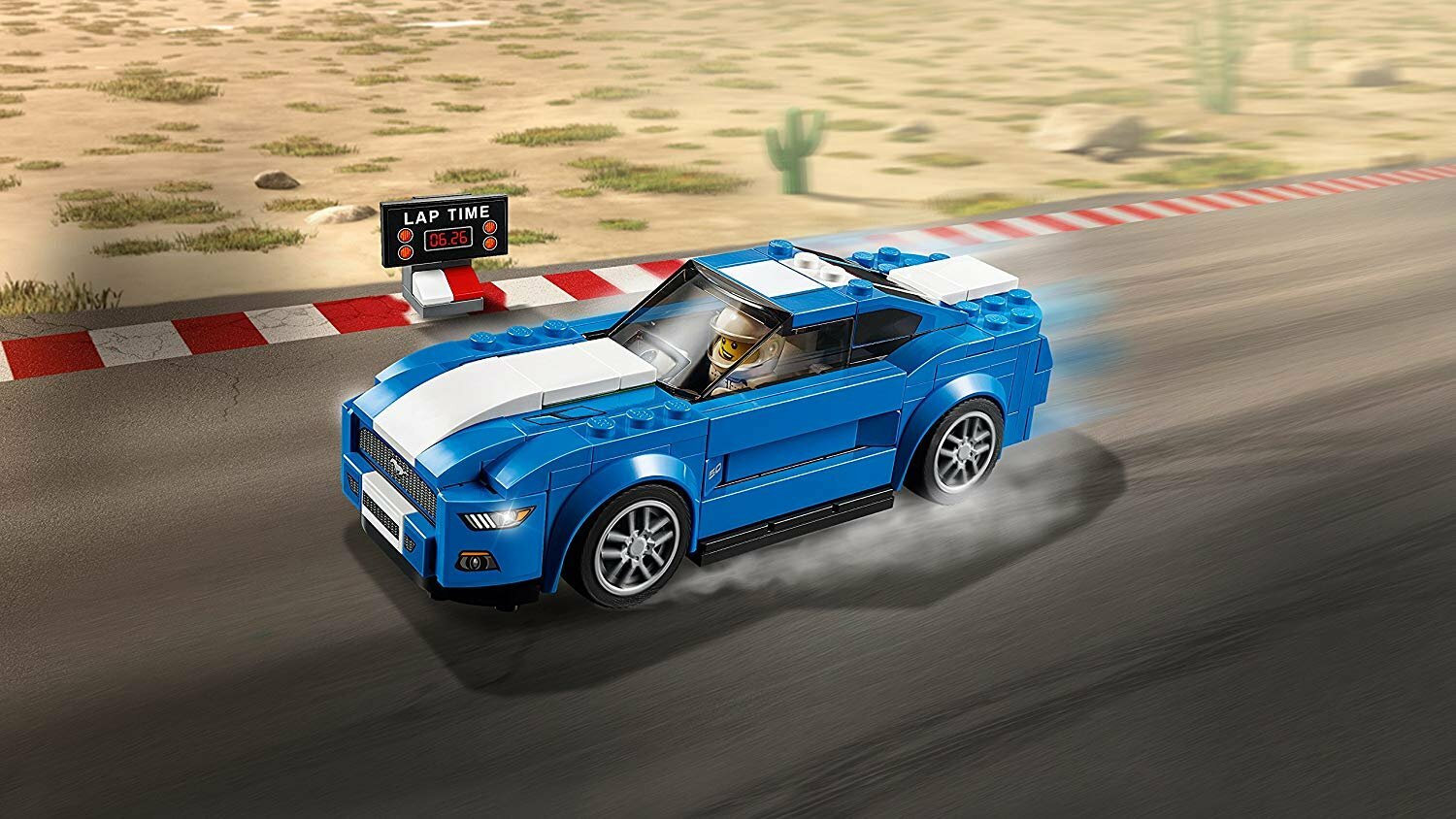 LEGO Speed Champions Ford 75871: Ford Mustang GT A Ford Racing Driver ...