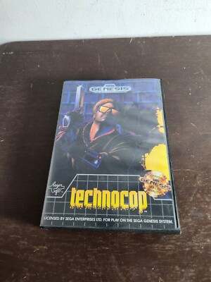 RARE Techno Cop (Sega Genesis, 1988) 720326805324| eBay