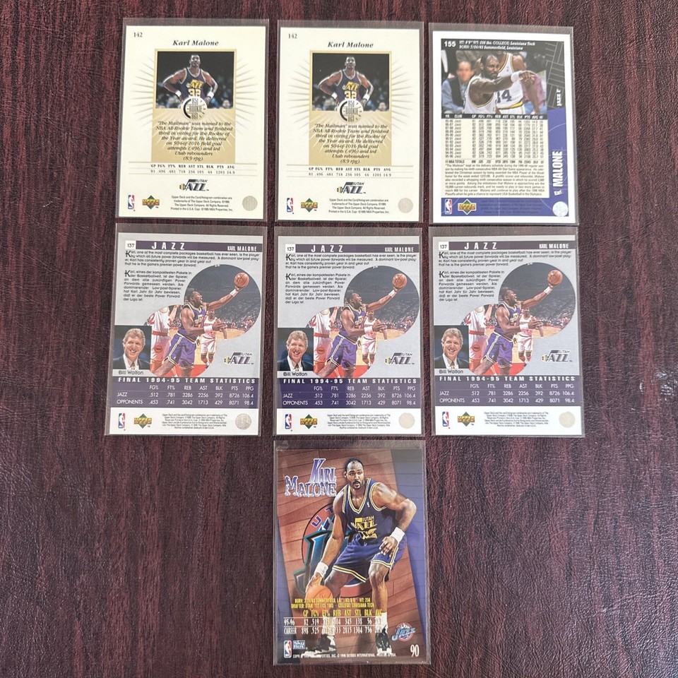 Karl Malone Basketball Card 1990s Lot of 70 HOF 🔥 | eBay