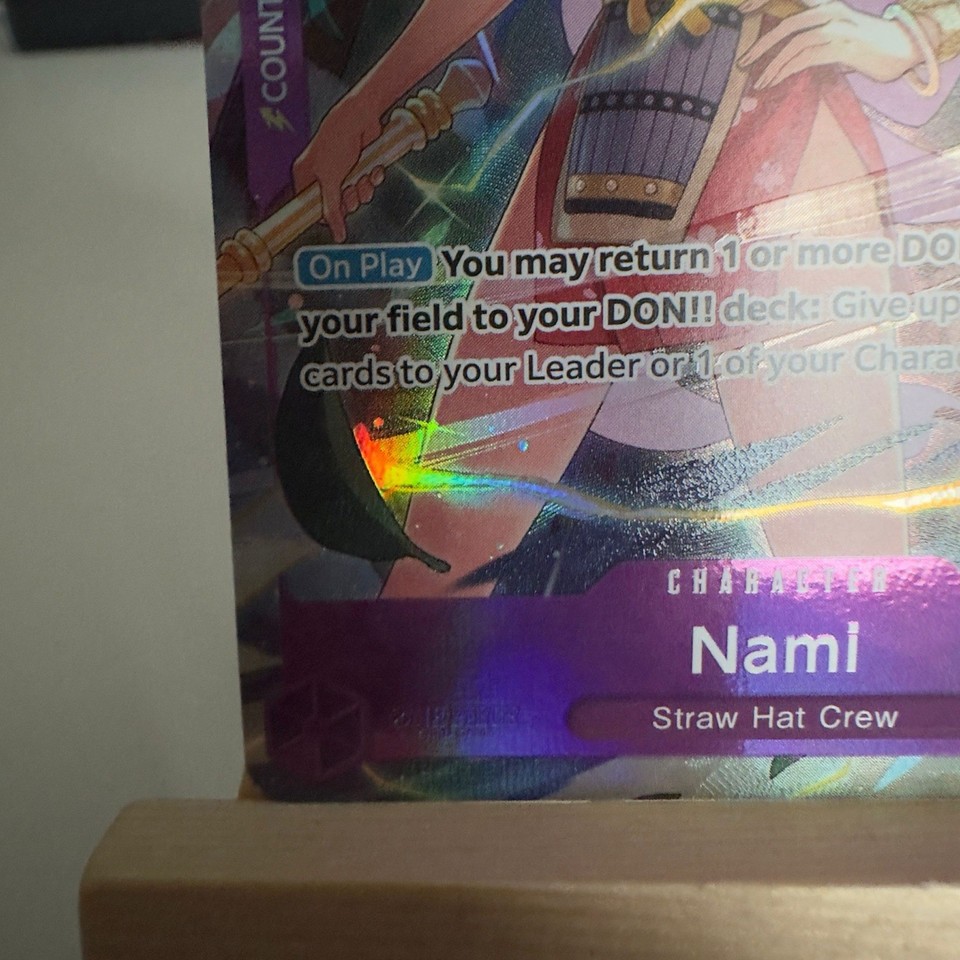 Nami OP09-070 Premium Best Selection Vol 4 One Piece TCG ENGLISH PROMO ...