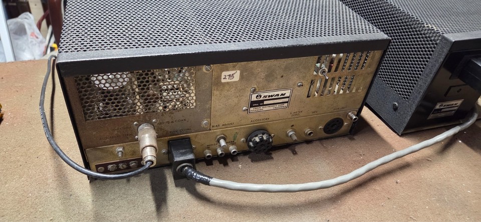 Swan 250C Ham Radio SSB 6-Meter Transceiver Parts & Repair (sold as-is ...