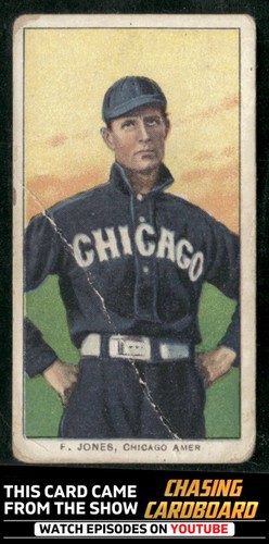 Fielder Jones 1909-11 Sweet Caporal T206 #25 BASEBALL V570 HOF VINTAGE ...