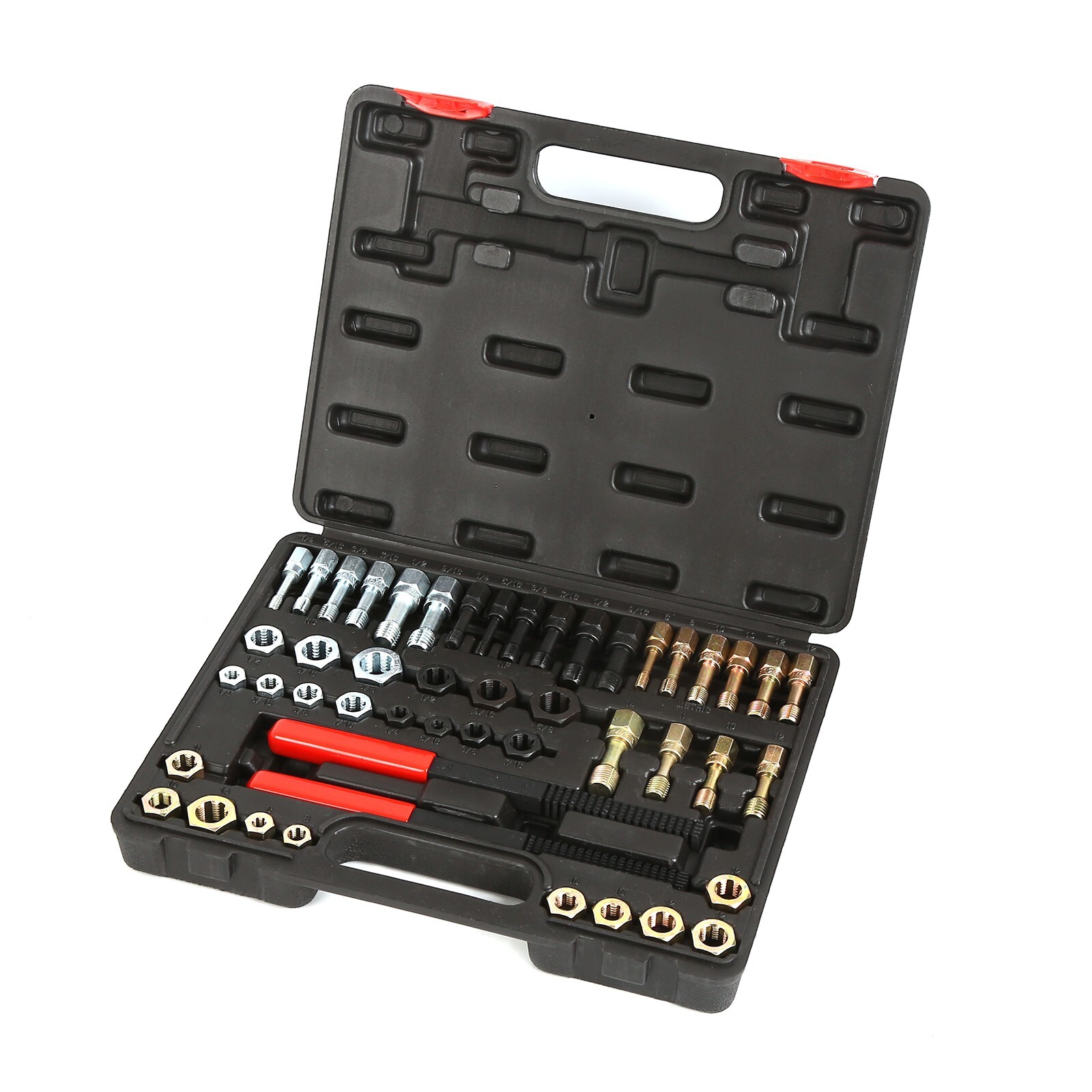 48 Pcs Thread Repair Chaser Set UNF UNC and Metric Thread Restorer Kit ...