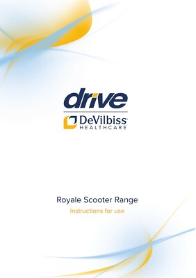 DRIVE DeVILBISS - MOBILITY SCOOTER - OWNERS MANUAL- PRINTED TO ORDER | eBay