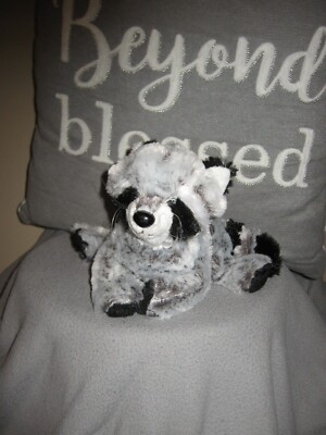 Ganz Webkinz Raccoon Plush Stuffed No Code - Initials On Tag | eBay