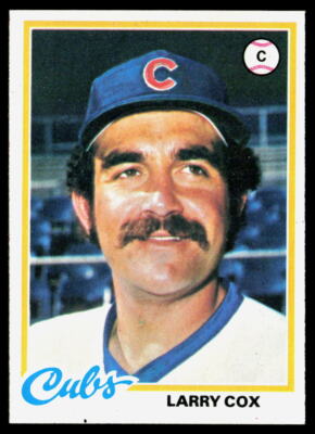 Larry Cox 1978 Topps #541 NMT | eBay