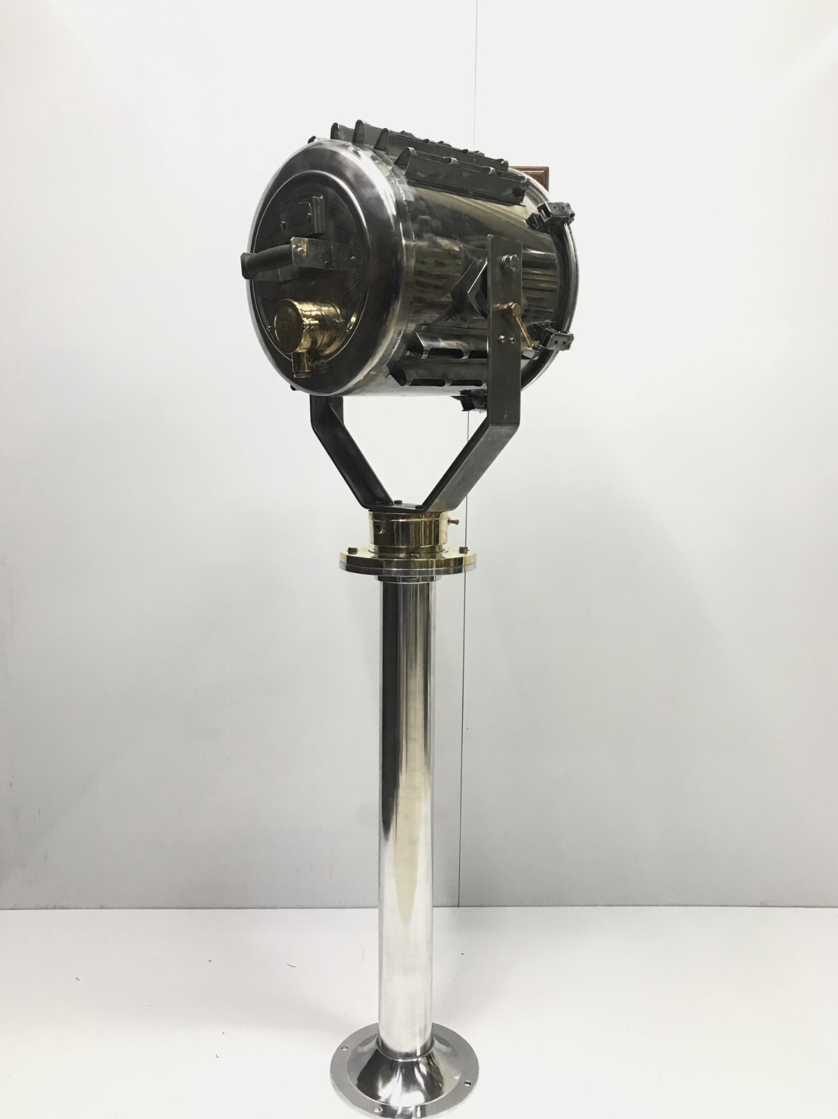 Industrial Marine Steel Signal Spot Search Light Floor Lamp with Stand ...
