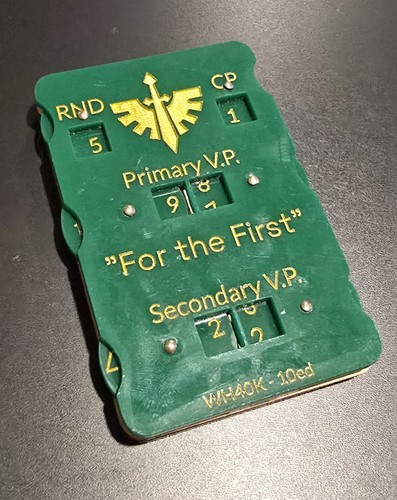 Warhammer 40k Game Point Tracker 10th Edition - Astra Militarum/IG ...