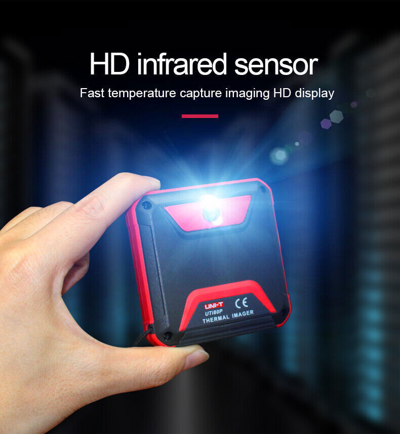 UNI-T UTi80P Industrial Mini Infrared Thermal Camera IR Thermal Imager ...