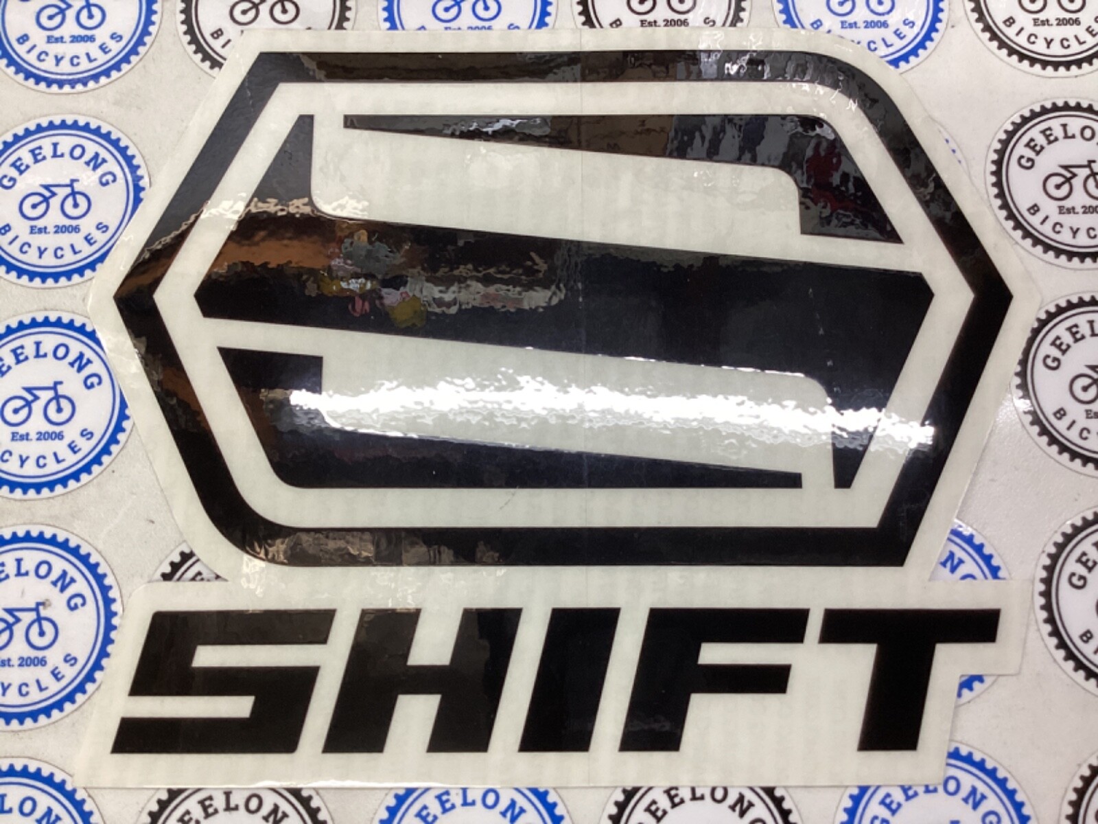 Shift Decal 8” Core XL Sticker Black White MX BMX Dirt Bike Shift ...