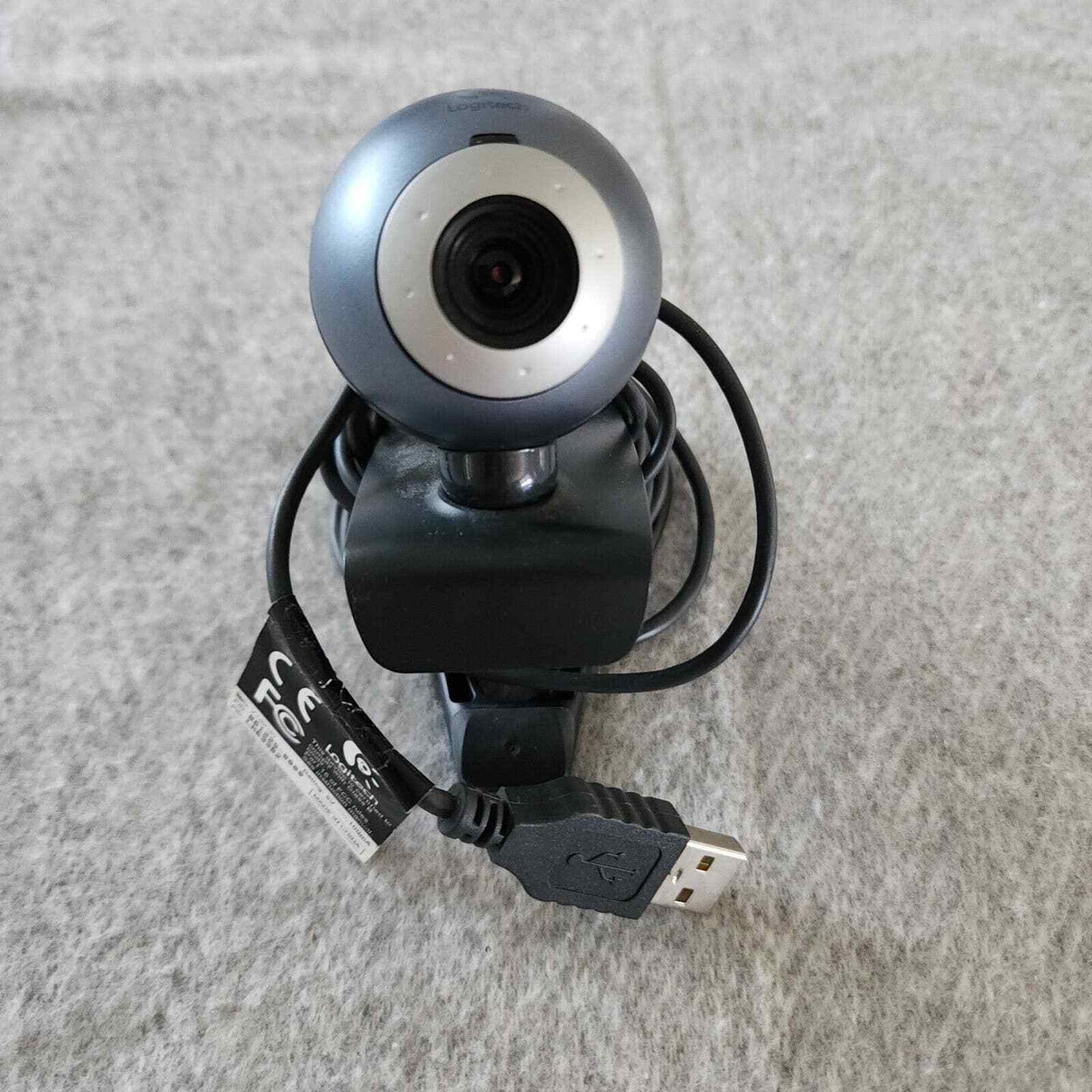 Logitech Webcam V-UBC40 Clip-on Black | eBay