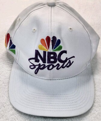 Vtg Sports Specialties NBC Sports White Hat Cap One Size Fits All | eBay