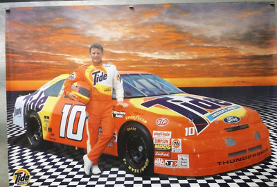 1996 Tide RICKY RUDD NASCAR Poster | eBay