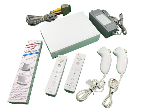 Nintendo Wii Konsole Weiß / RVL-101/2 X Controller / Komplettset / Pal ...