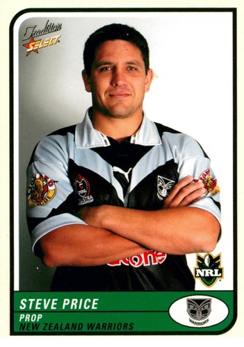2005 NEW ZEALAND WARRIORS NRL Card STEVE PRICE | eBay