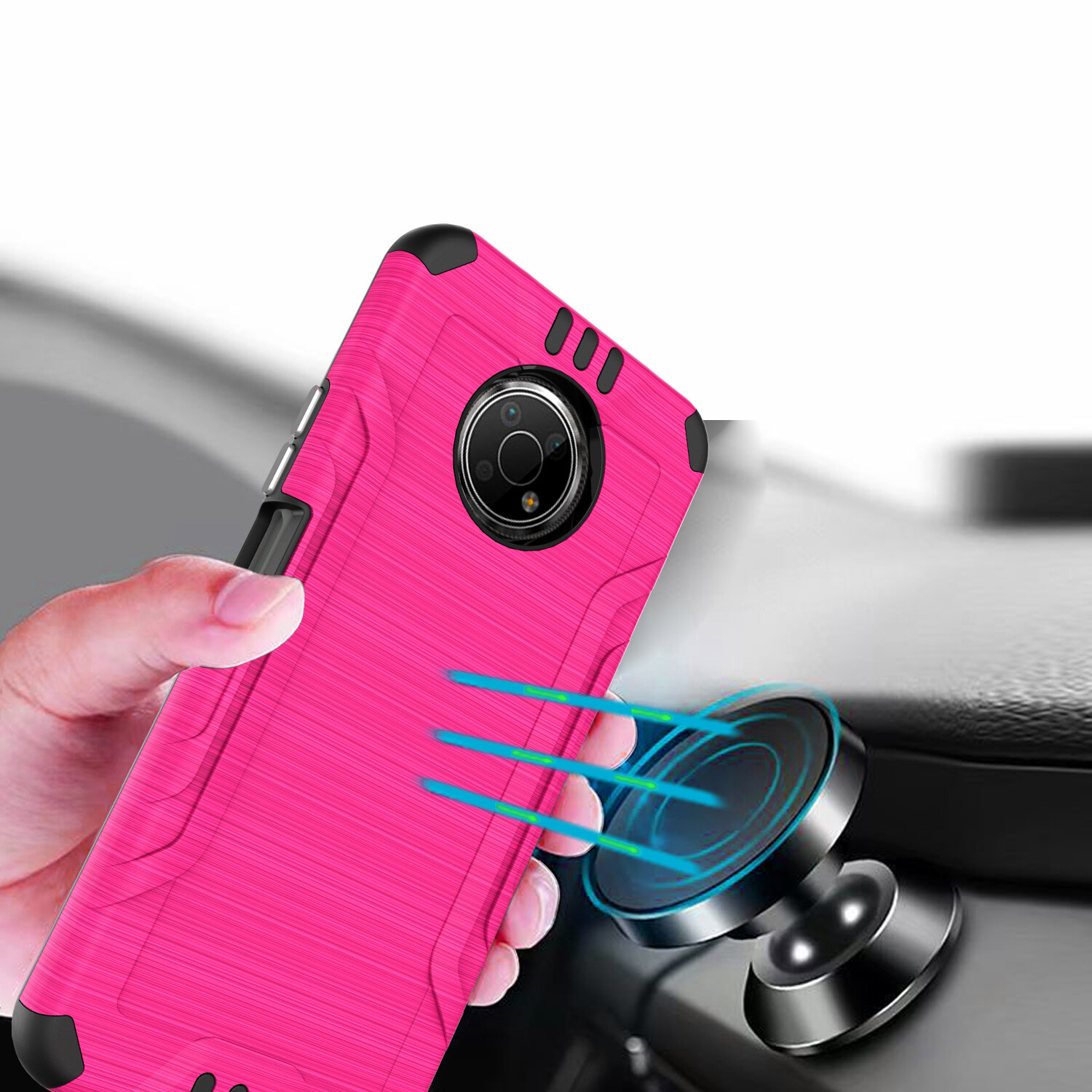 Phone Case For Nokia G300 5G (N1374DL Tracfone) Brush Dual-Layered ...