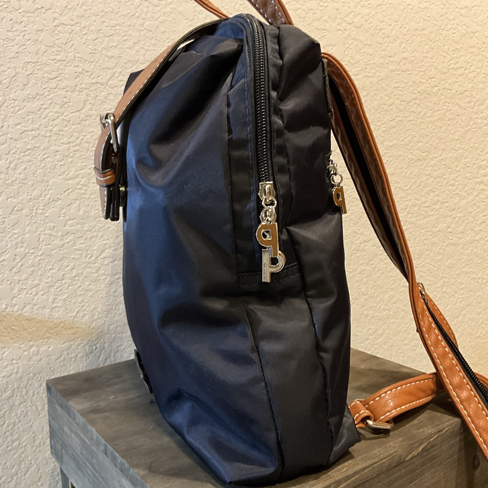 Picard Nylon Black Backpack Germany - Gem