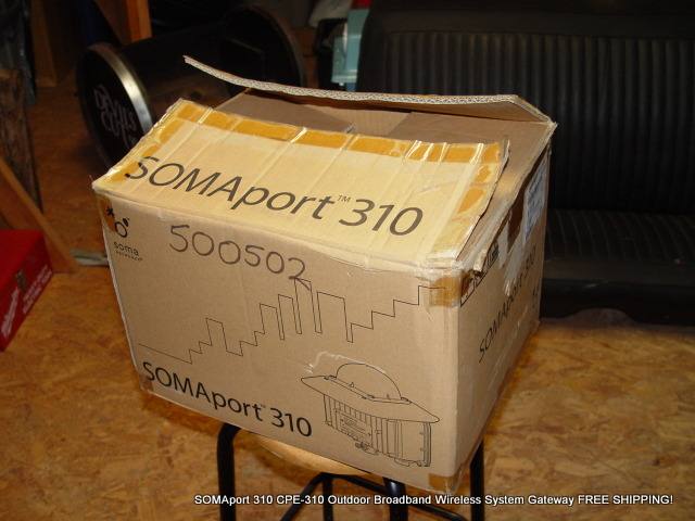SOMAport 310 CPE-310 Outdoor Broadband Wireless System Gateway FREE ...
