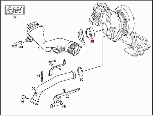 Genuine MERCEDES Sealing ring 0179974045 | eBay