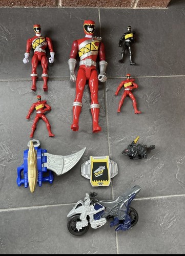 Power Rangers Dino Charge Action Figures & Bike Bundle | eBay