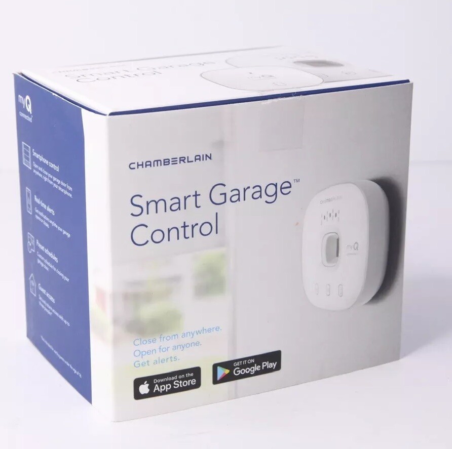 Chamberlain MyQ Wireless Smart Garage Hub and Controller - White ...