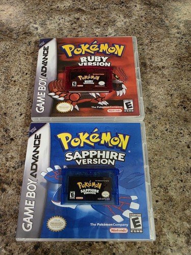 Pokémon Ruby & Sapphire – Nintendo GBA Tested, Battery-Free Saves ...