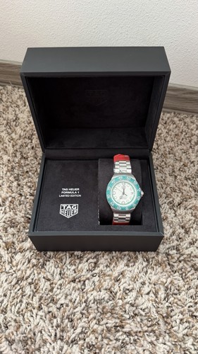 NEW TAG Heuer Formula 1 Green Solargraph WBY1113.BA0042 Limited Edition ...