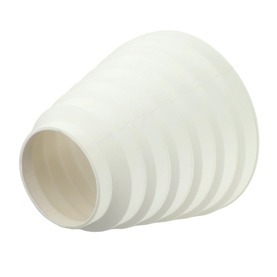 Round Duct Reducer Extractor Fan Pipe Connector 80mm 150mm for ...