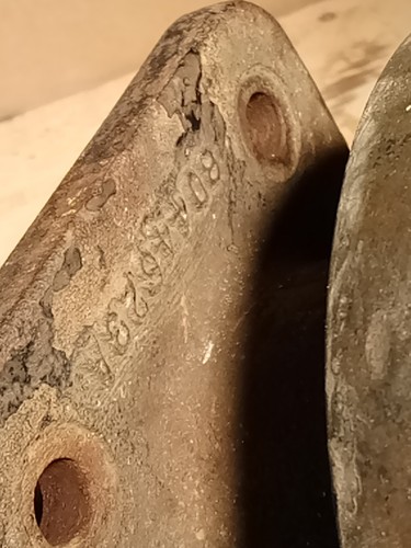 12" Pneumatic Brass Locomotive Train Bell W Clapper Double Acting with ...