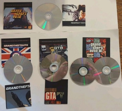 Grand Theft Auto Classics Collection Rockstar Games Collector's Edition ...