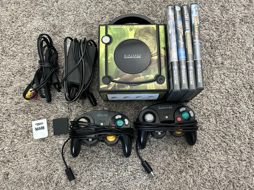 Nintendo GameCube Console Bundle Zelda Skin with Mariokart and More! | eBay