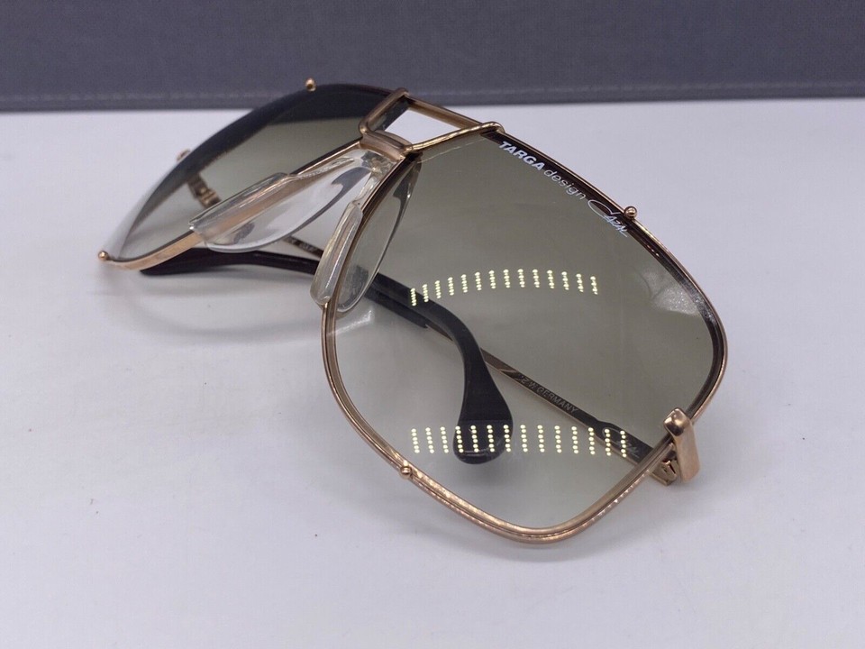 vintage CAZAL 902 TARGA design col 97 gold plated sunglasses W.Germany ...