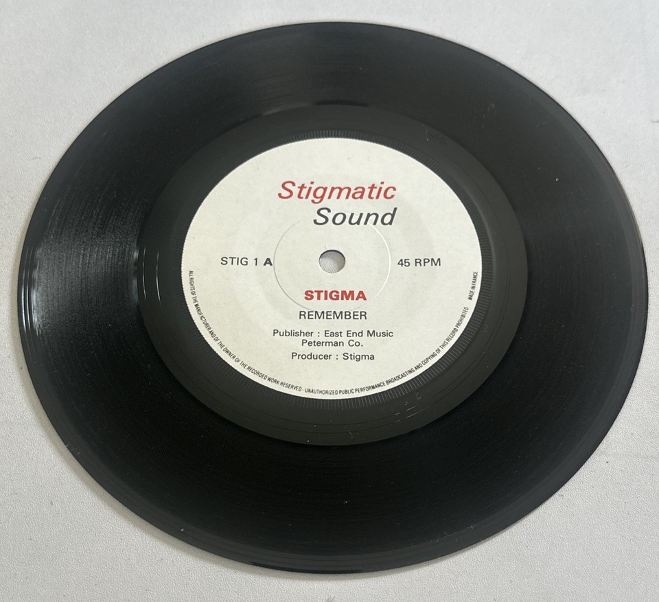 Stigma – Remember ~ 7” Reggae Vinyl Record 1981 NM / M | eBay