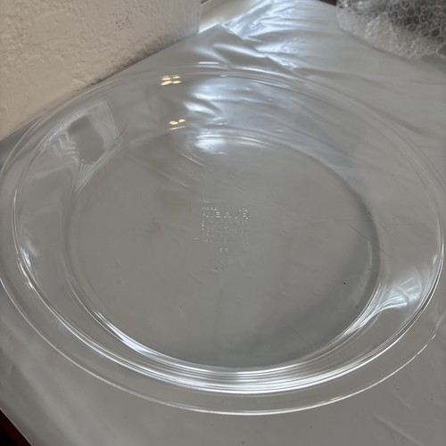 Vintage Pyrex Ovenware #210 Smooth Rim 10" Clear Glass Pie Plate ...